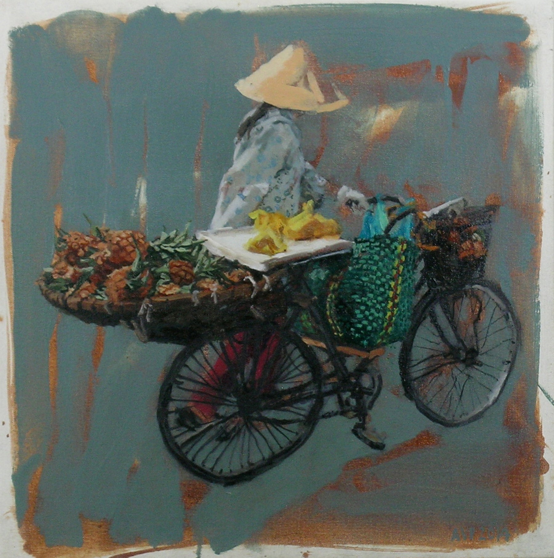 Pineapples, Vietnam – Anna Pinkster Artist